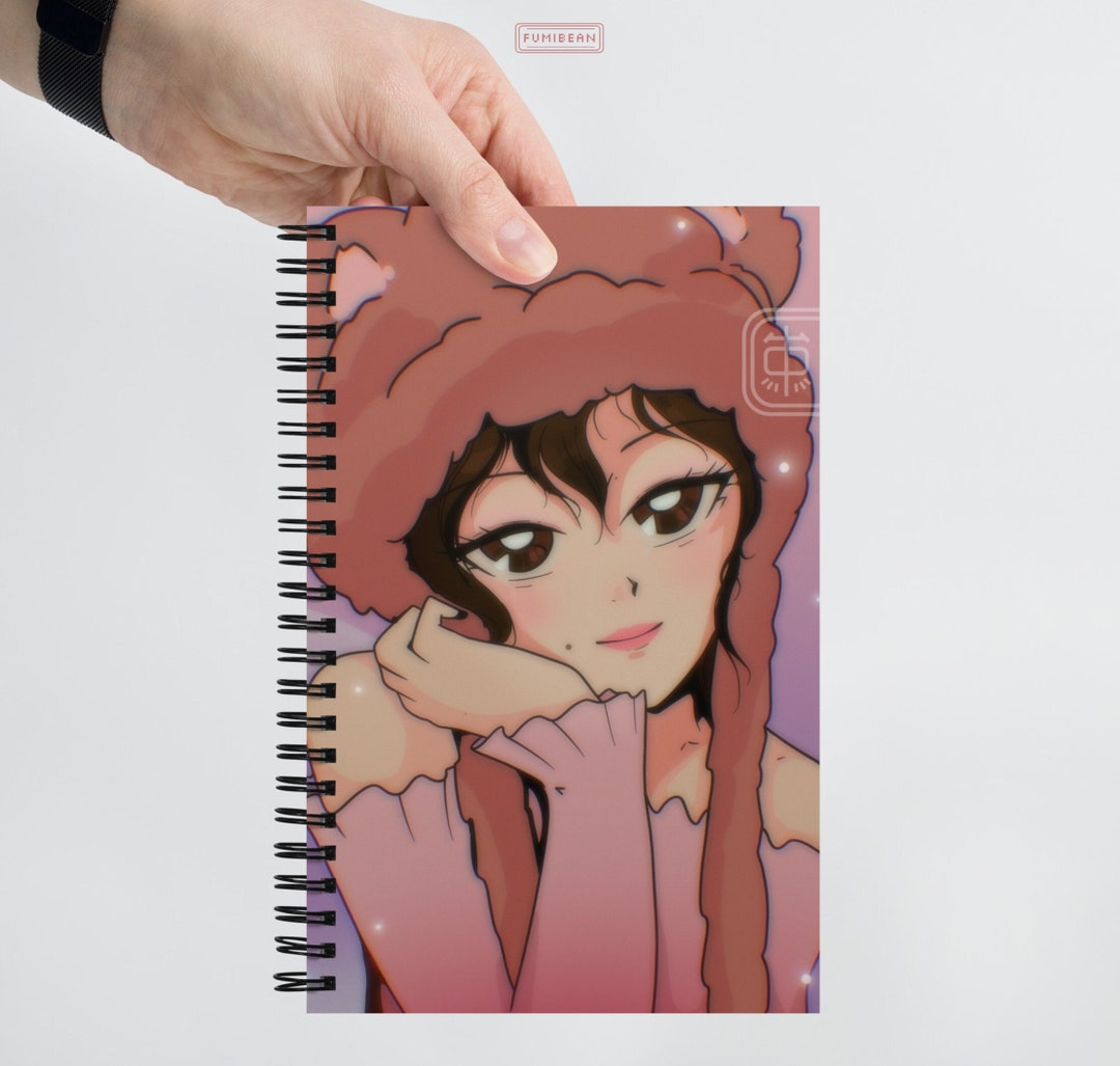 CUSTOM Anime Portrait Spiral Notebook by Fumibean- Digital Artist ...