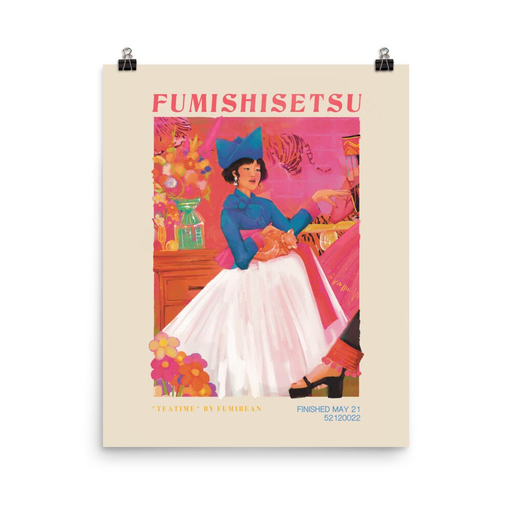 Hmong Girls tea Time Poster by Fumibean Gallery - Etsy