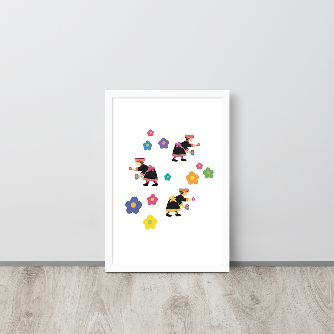 BLOOM! Hmong Story Framed Poster by Fumibean - Etsy