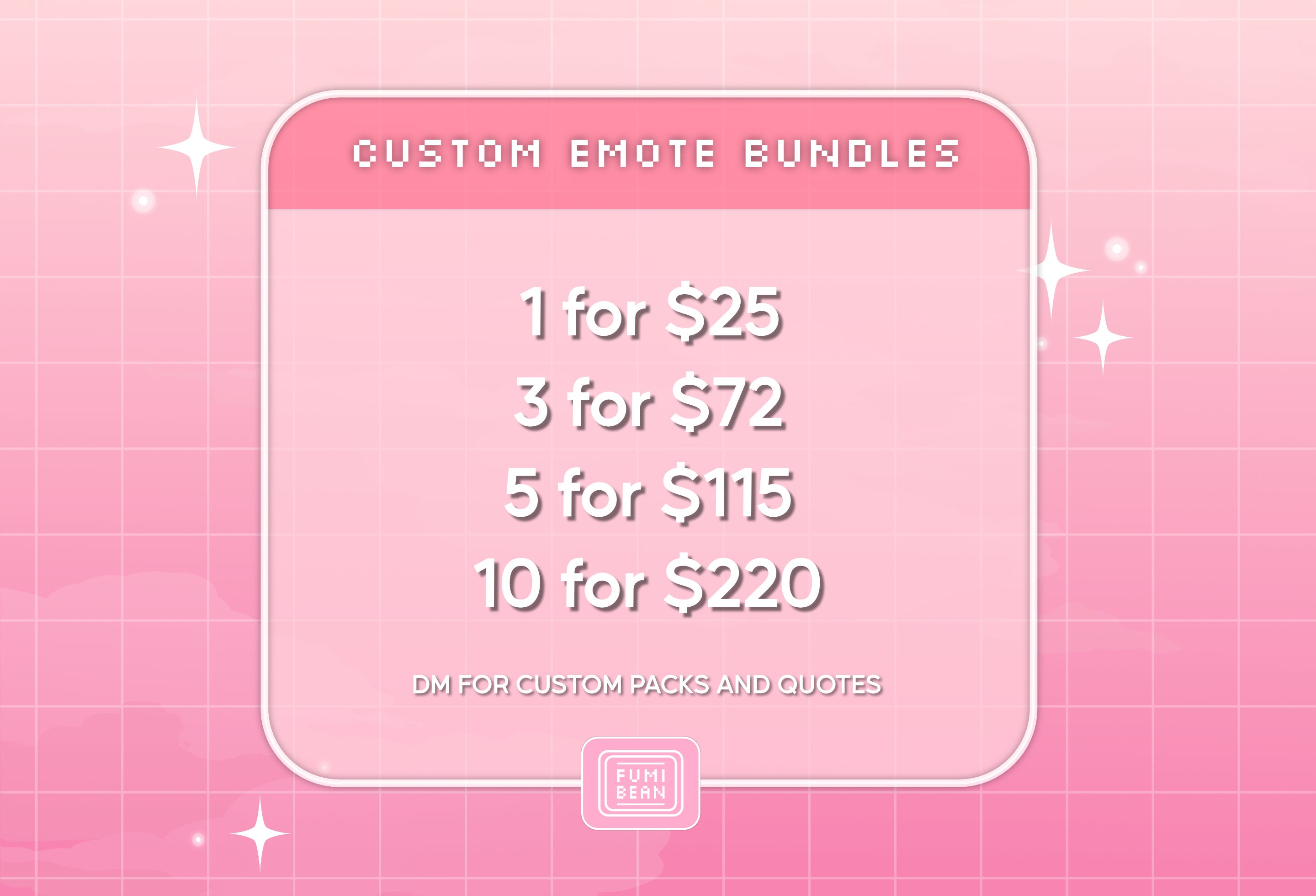 Bunny Bop Twitch Emote Wings by FUMIBEAN Digital Drawn - Etsy Australia