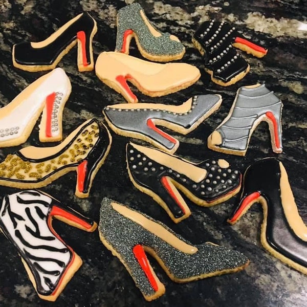 High Heel Cookies - Etsy