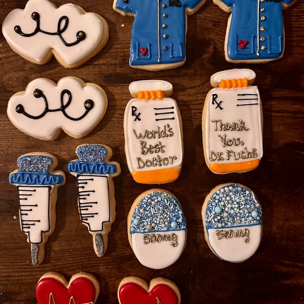 Doctor Cookies - Etsy