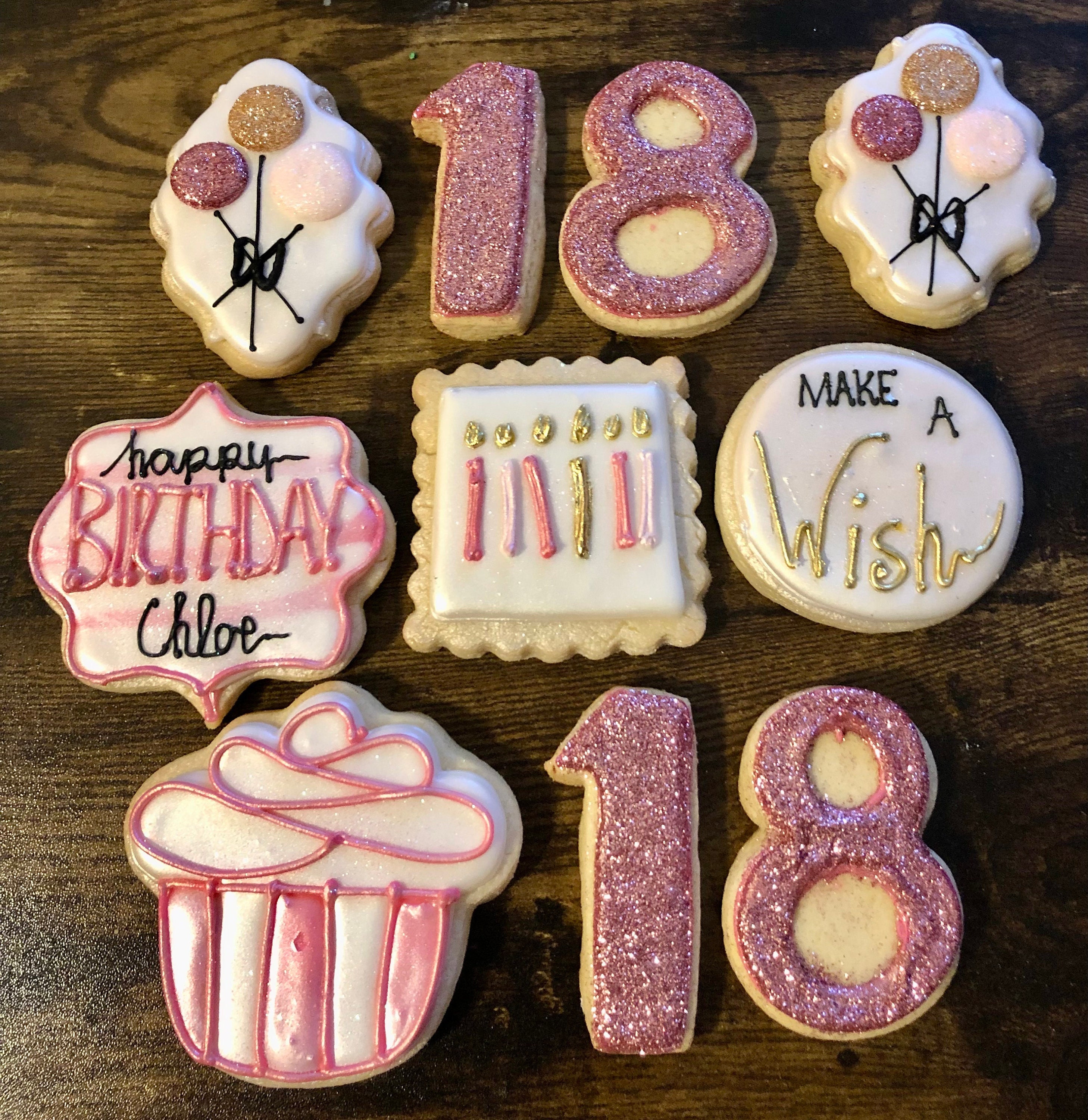 Birthday Sugar Cookies