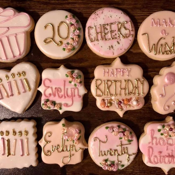 Custom Sugar Cookies - Etsy