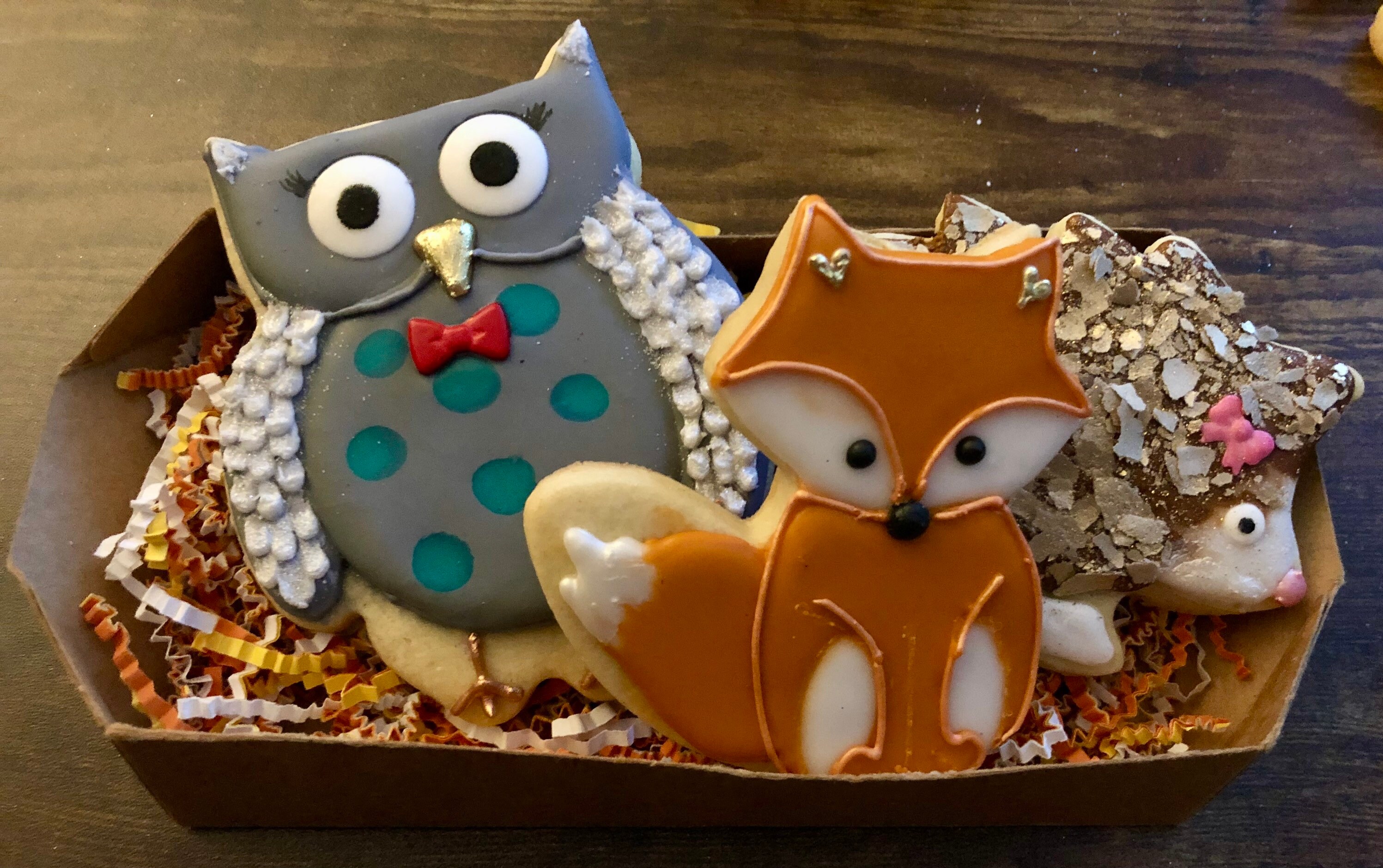 Baked Owl Sugar Cookies - Etsy