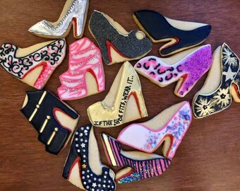 High Heel Cookies | Etsy