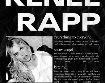 Renee Rapp Poster | Washington DC | Digital Print Files - Etsy