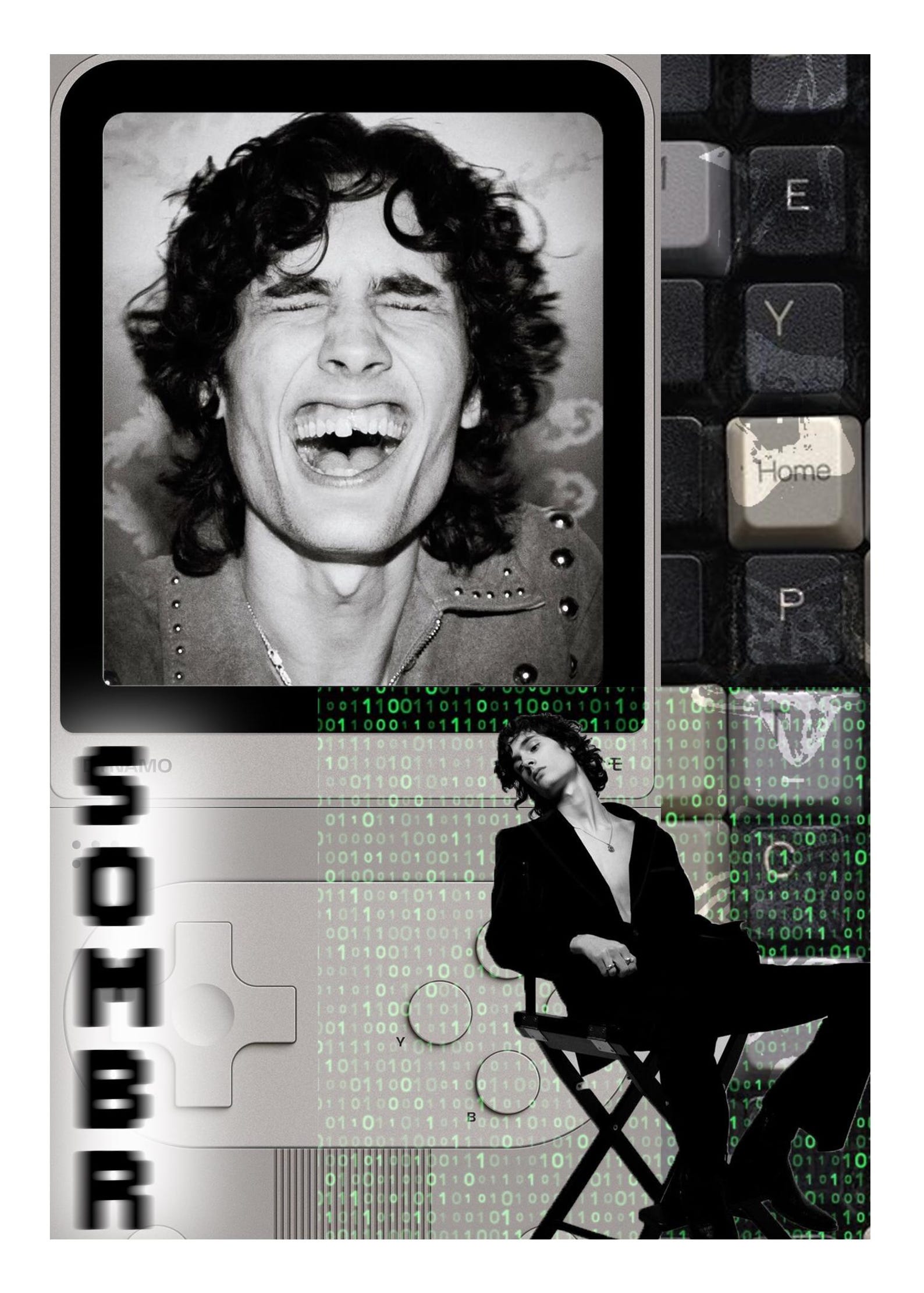 Sombr Digital Collage Poster Print - Etsy