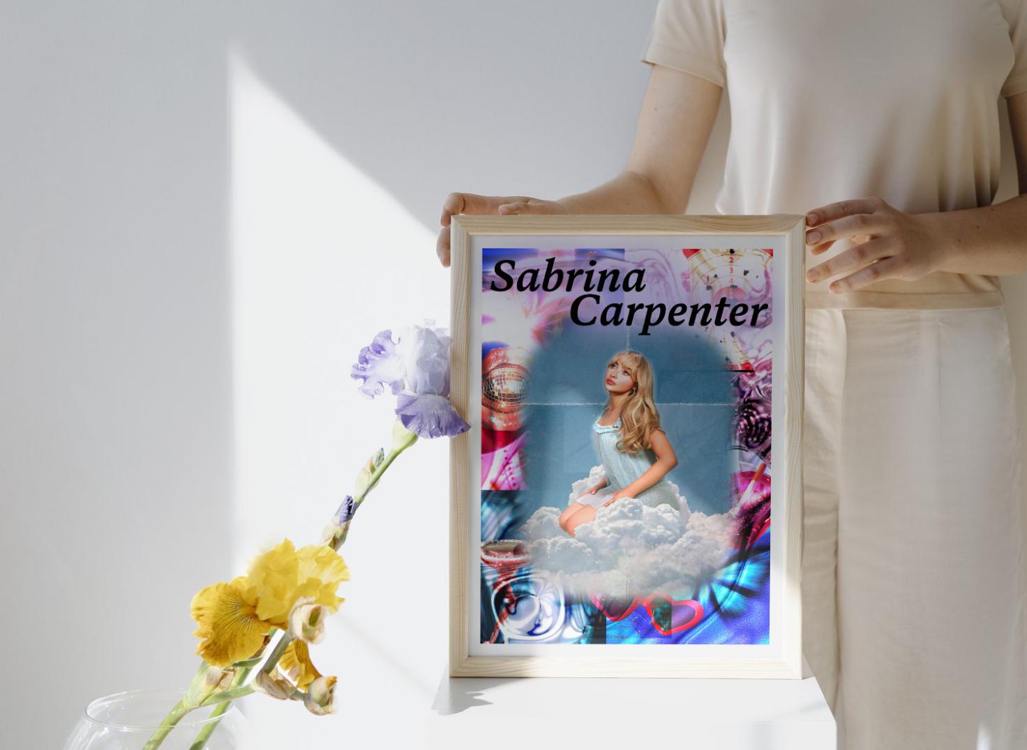 Sabrina Carpenter Digital Collage Print - Etsy