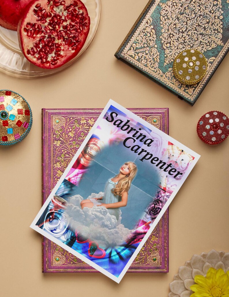 Sabrina Carpenter Digital Collage Print - Etsy