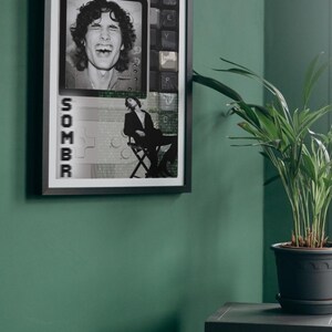 Sombr Digital Collage Poster Print - Etsy