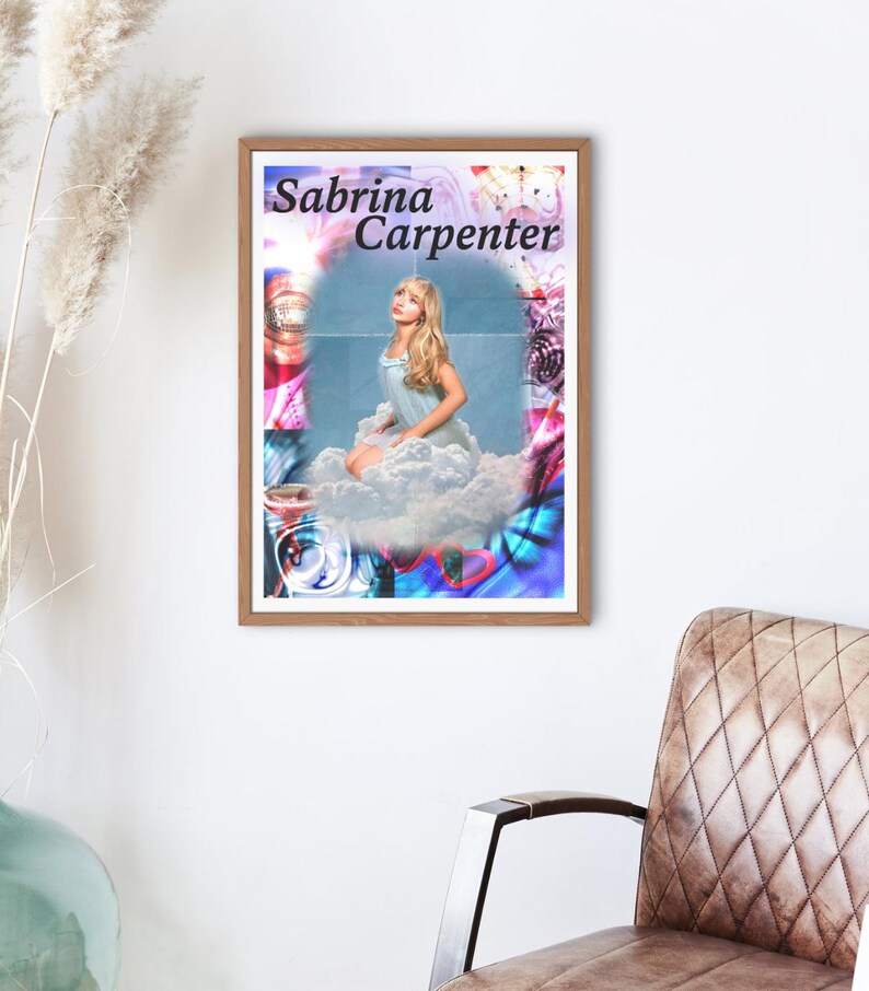 Sabrina Carpenter Digital Collage Print - Etsy