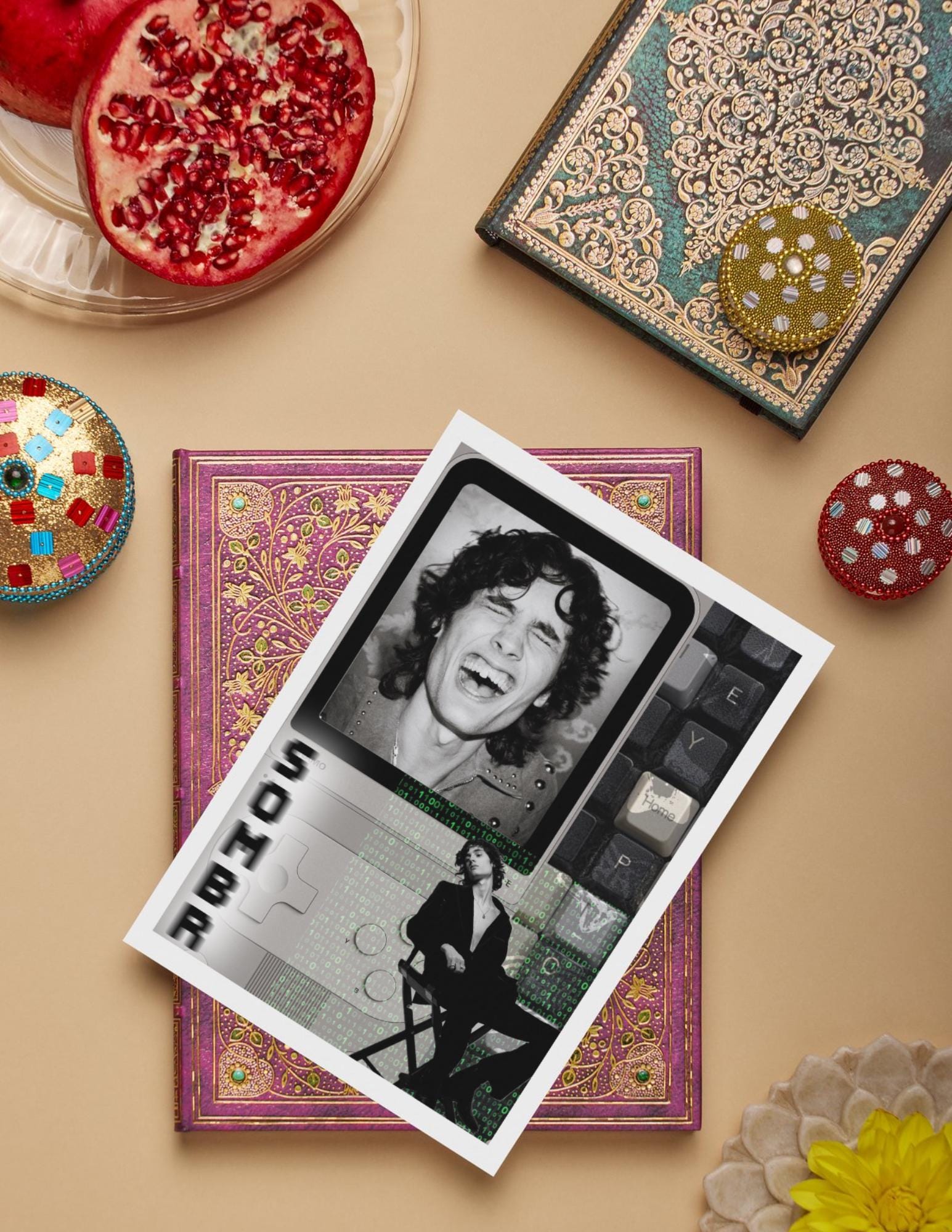 Sombr Digital Collage Poster Print - Etsy