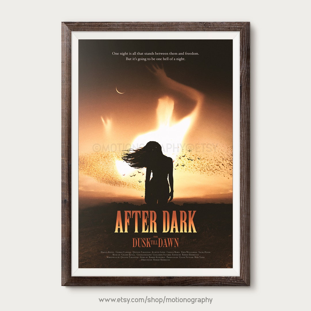 Dusk Till Dawn - Movie Poster, Film Poster, Dusk Till Dawn Poster ...