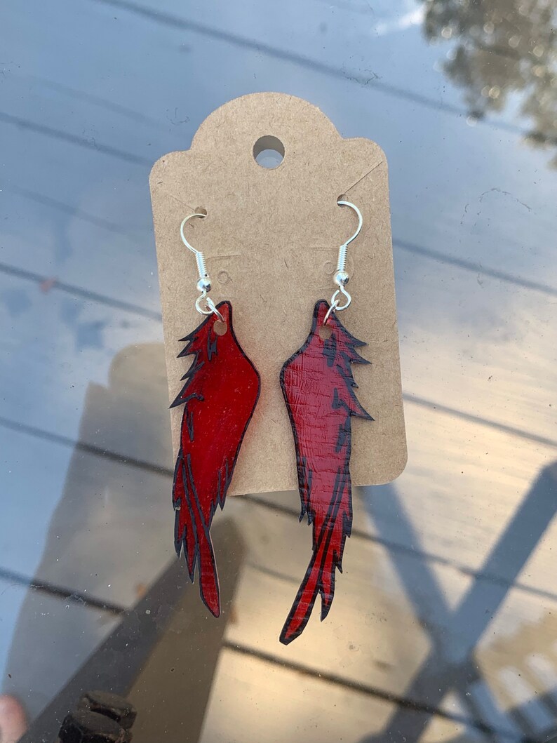 Hawk Wings Earrings - Etsy
