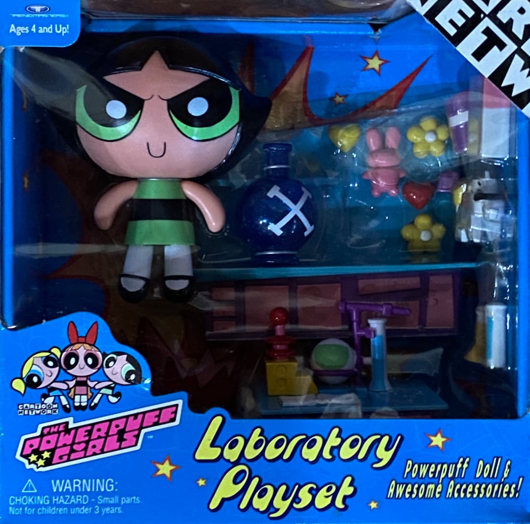 Powerpuff Girls Buttercup Vintage Doll Playset - Etsy