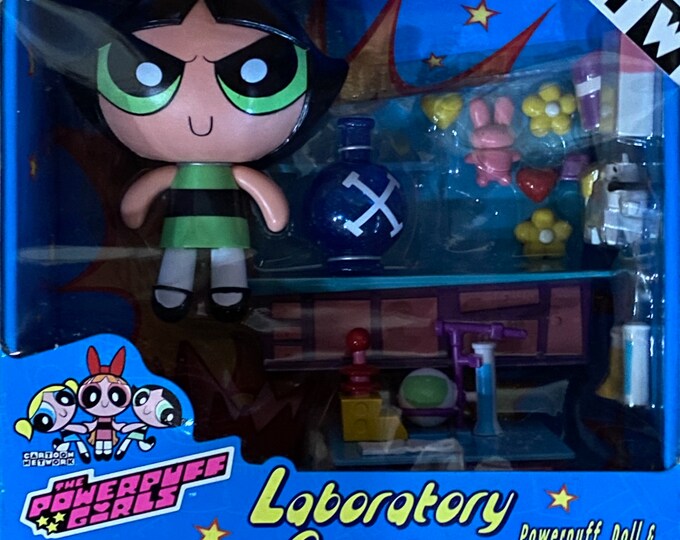 Powerpuff Girls Buttercup Vintage Doll Playset - Etsy