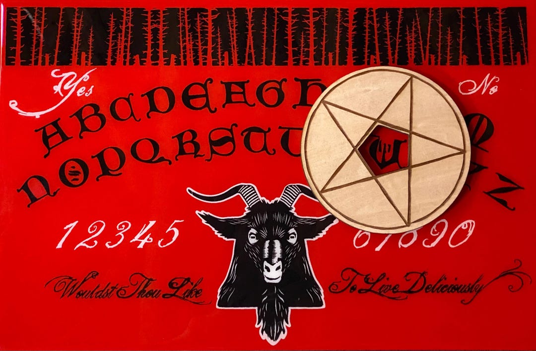 The Witch Ouija Board Handmade by Mike Maas - Etsy