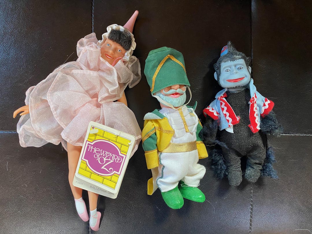 Vintage 1980's Mgm's WIZARD of OZ Munchkin Dolls Set of 3 - Etsy