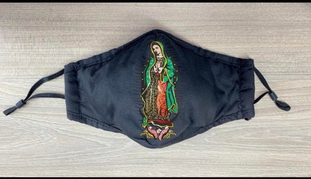 Masks, Virgen, Virgen Guadalupe Mask, Catholic Masks, Trad Masks, Faith ...