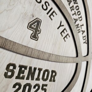 Personalized Basketball Senior Plaque, Senior Graduating Gift ...