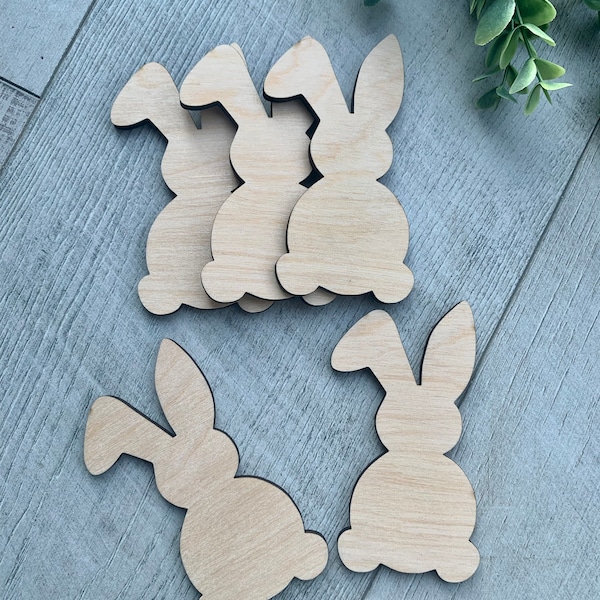 Wood Bunny - Etsy