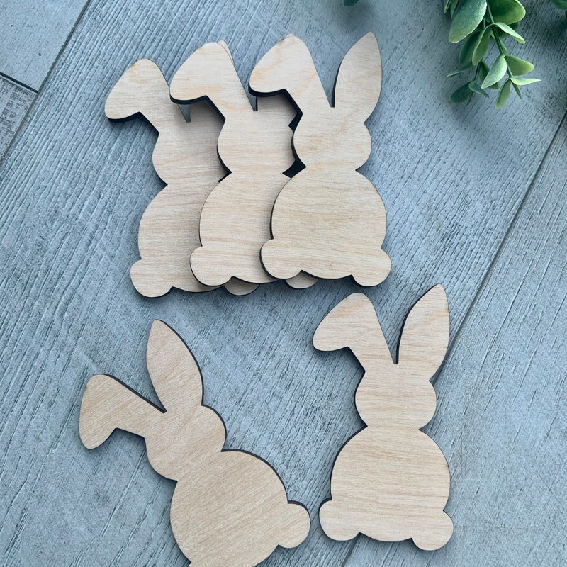 Wood Bunny - Etsy