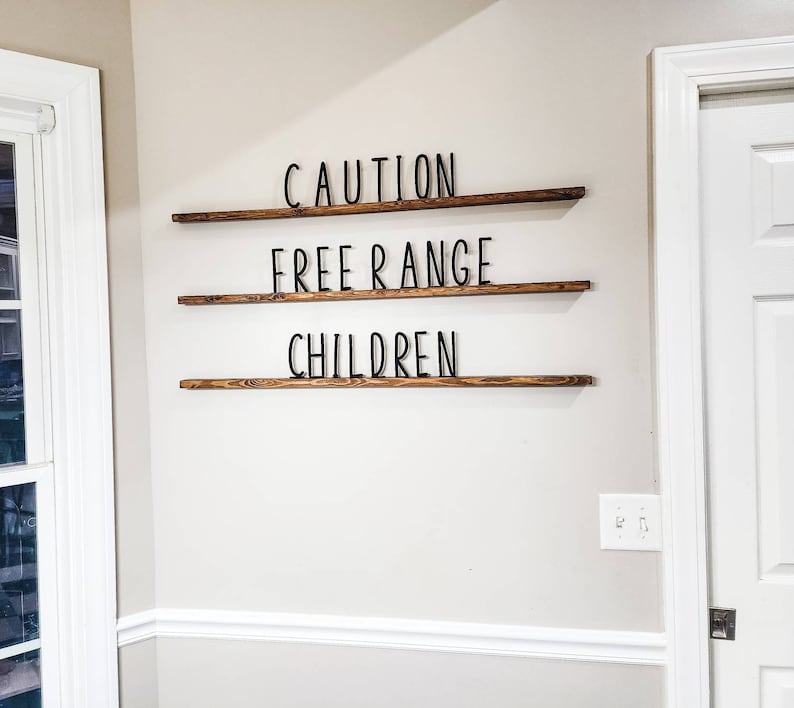 Letter Ledge, Wall Message Board, Statement Shelf Social Media ...