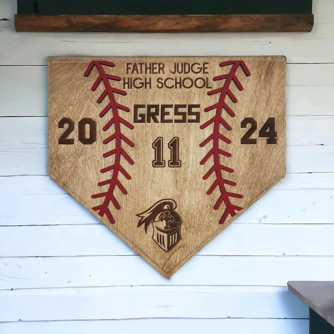 Custom Baseball Senior Night Wood Plaque, Senior 2026, End of Season ...