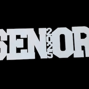 Senior Wood Cutout, Senior Year Picture Prop, Graduation Party Decor ...