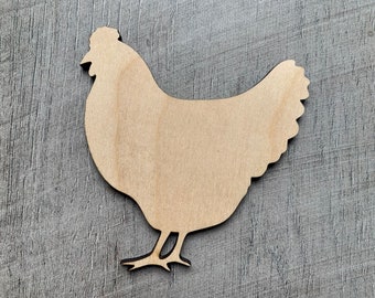Chicken Cutout - Etsy
