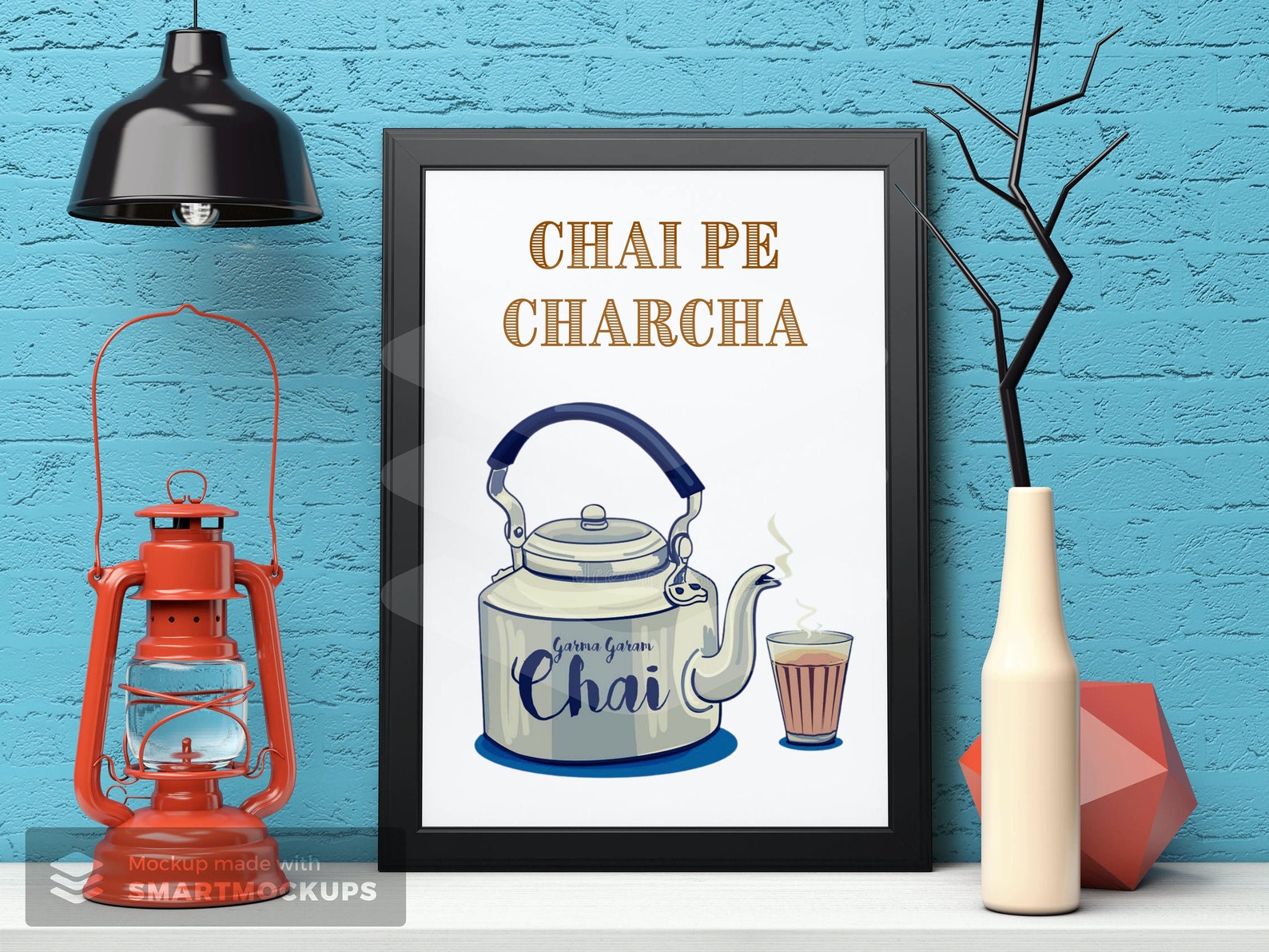 Chai Pe Charcha Poster | Etsy