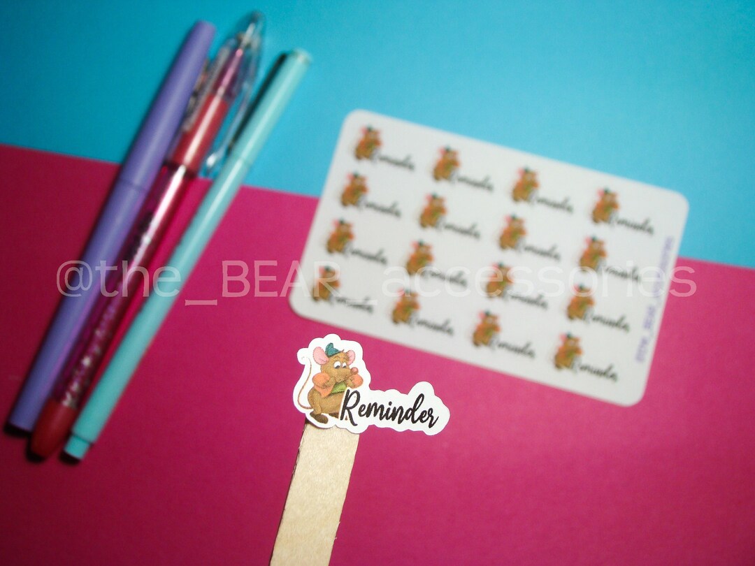 Gus Gus Reminder Paper Planner Accent Stickers- Gus Collection Planner ...