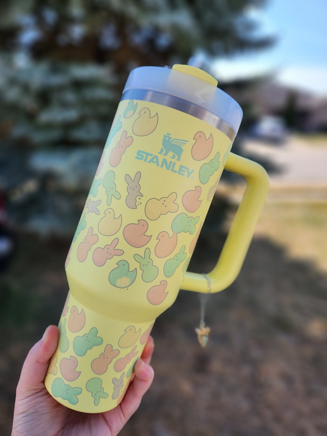 Peeps Authentic POMELO Stanley Quencher 40oz Sublimated - Etsy