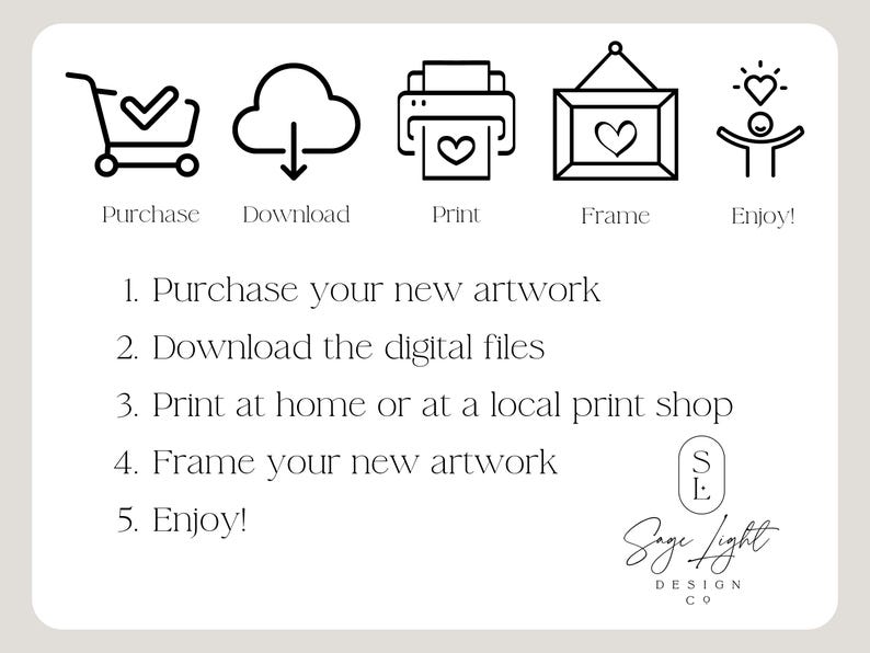 Peace Definition Wall Art, Inspirational Words, Positive Affirmation ...