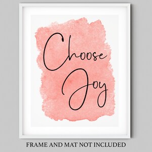 Choose Joy, Inspirational Words, Positive Affirmation, Uplifting ...