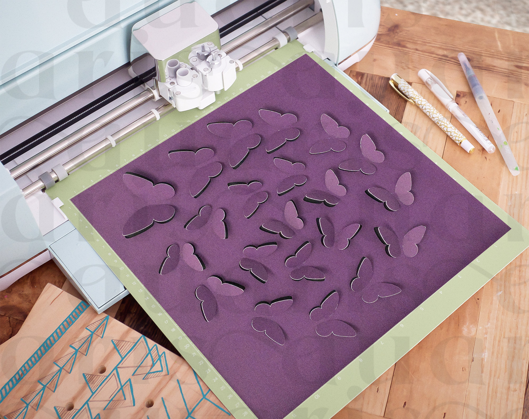3D Butterfly Cut File, Butterfly Wing Shape Cut Out, Instant Download ...