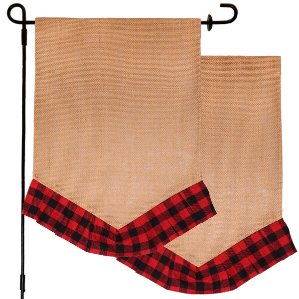 Burlap Garden Flag - Etsy