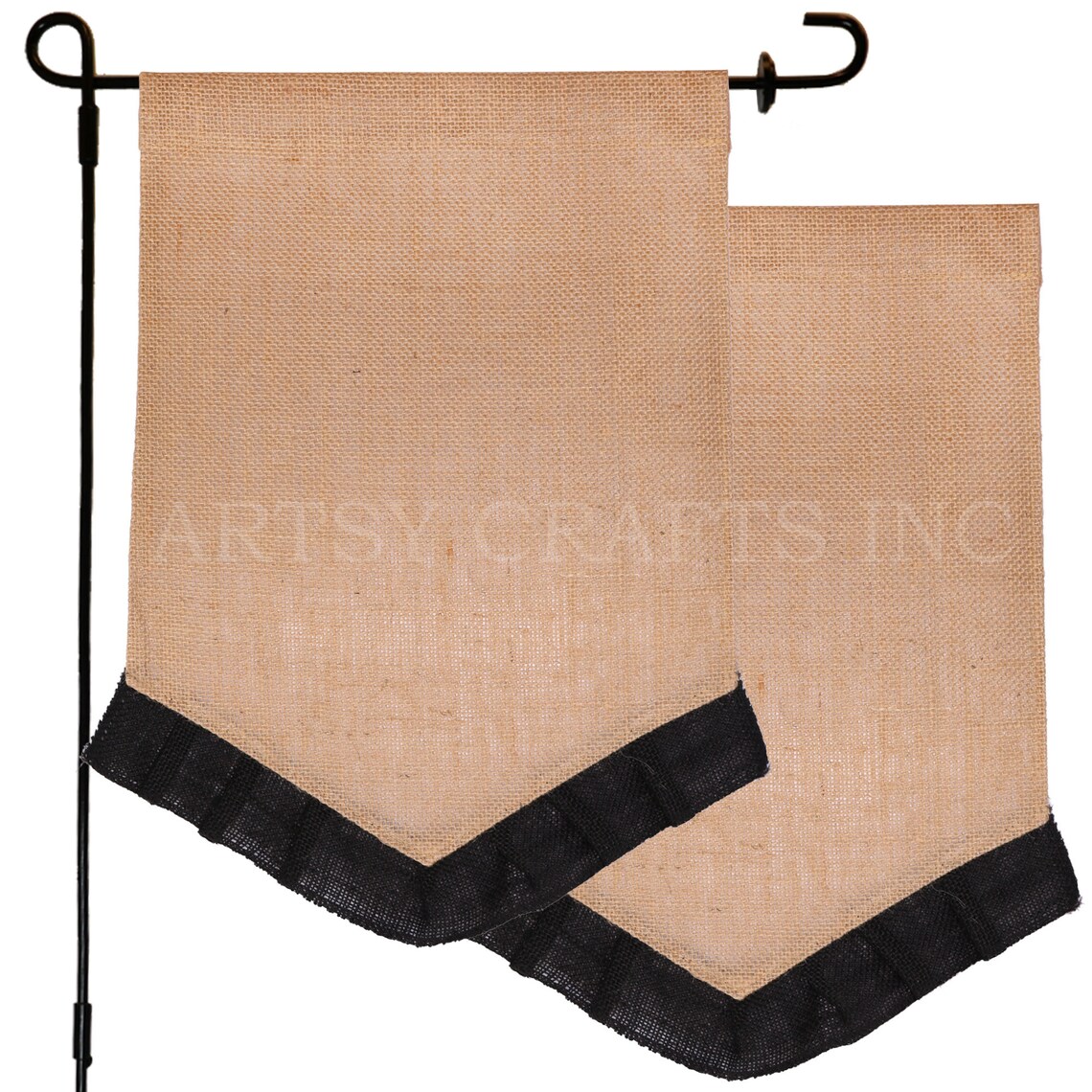 2 Pcs 12x18 Blank Garden Flags for DIY Plain Burlap | Etsy