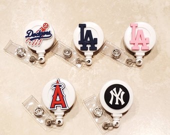 Baseball Badge Reel | Etsy