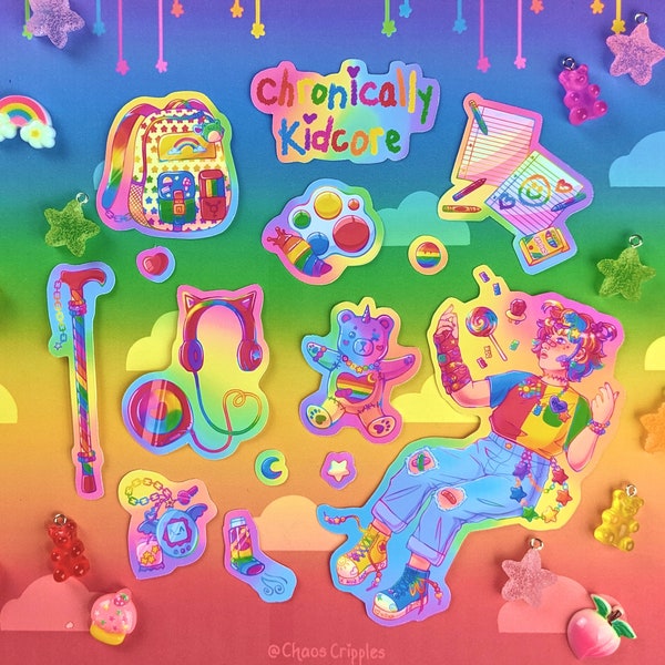 Worm on a String Cursed Sticker No One is Safe Blue Four Sizes ...