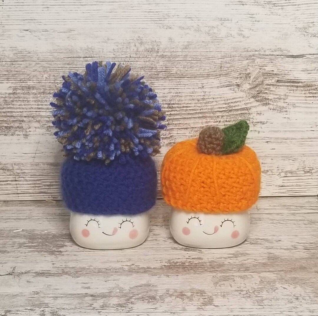 Fall / Thanksgiving Set of One Pumpkin and One Custom Colored ...
