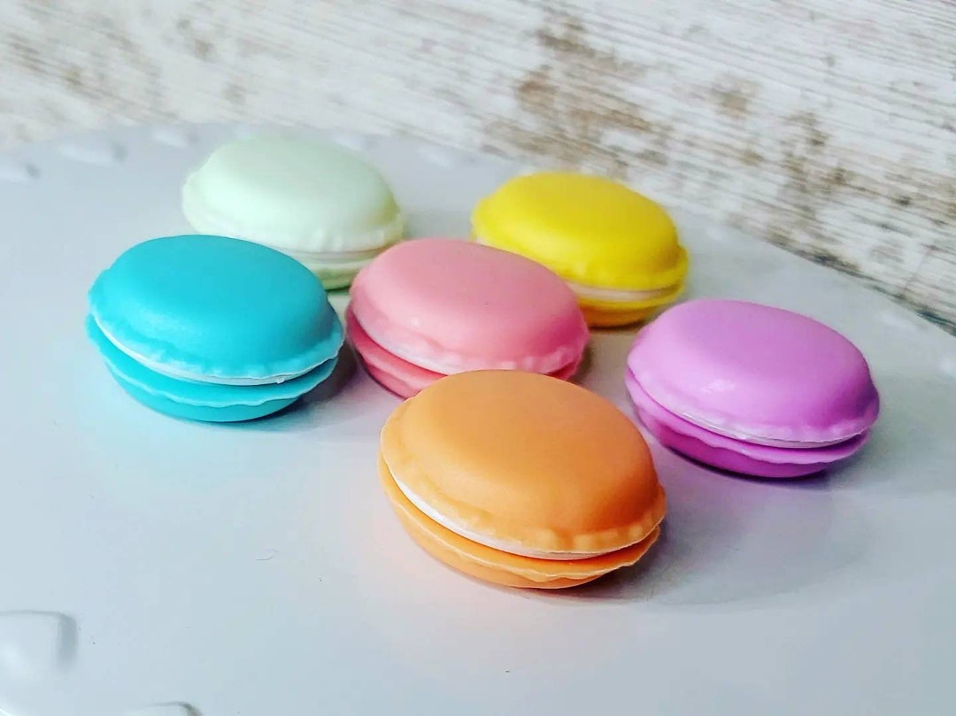 Faux Resin Macaroon Mini Storage Case for DIY Crafts, Farmhouse Decor ...