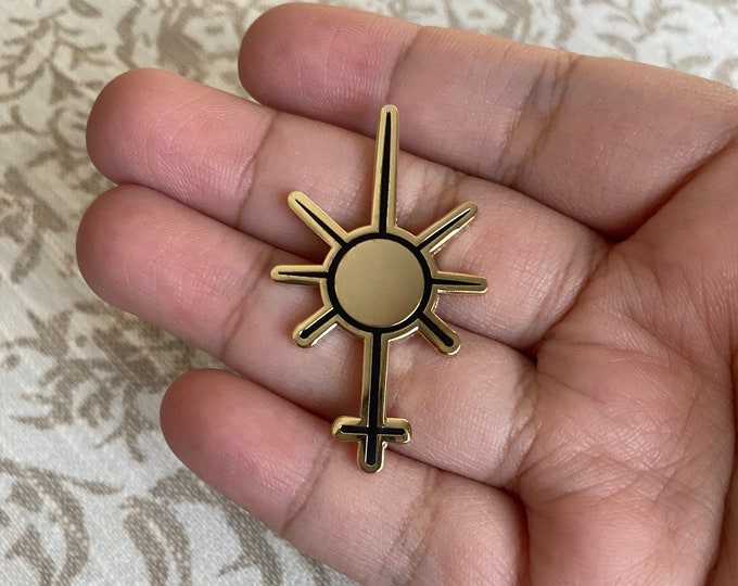 Ethel Cain Hand Tattoo Symbol Pin - Etsy