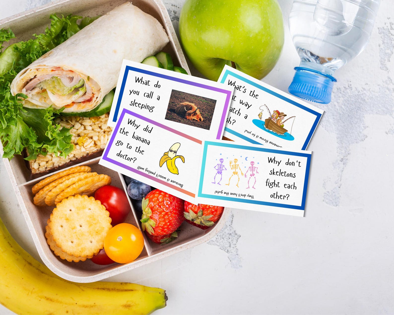 Printable Lunchbox Notes for Kids and Tweens/lunchbox Jokes for Kids/50 ...