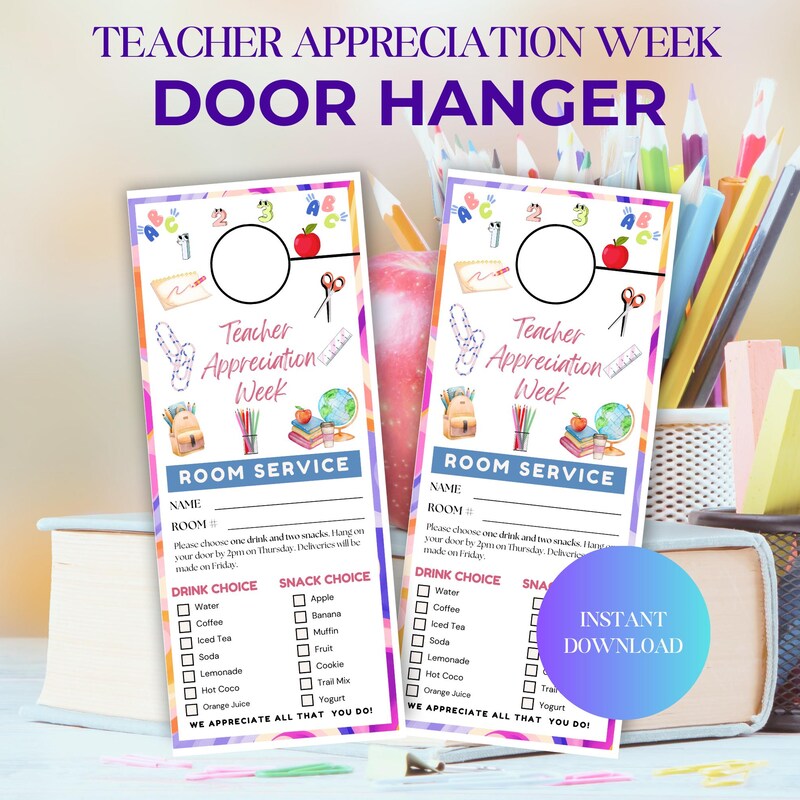 Teacher Room Service - Etsy