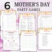 Mothers Day Game Bundle: Printable Party Games, Mothers Day Party Game ...