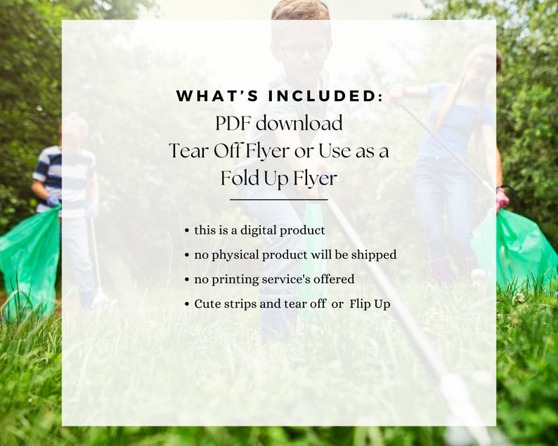 Kid's Chore Chart Inside Chores and Outside Chores Tear off or Flip up ...