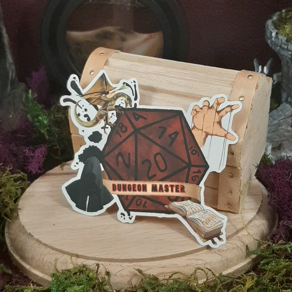Dungeon Master Stickers - Etsy