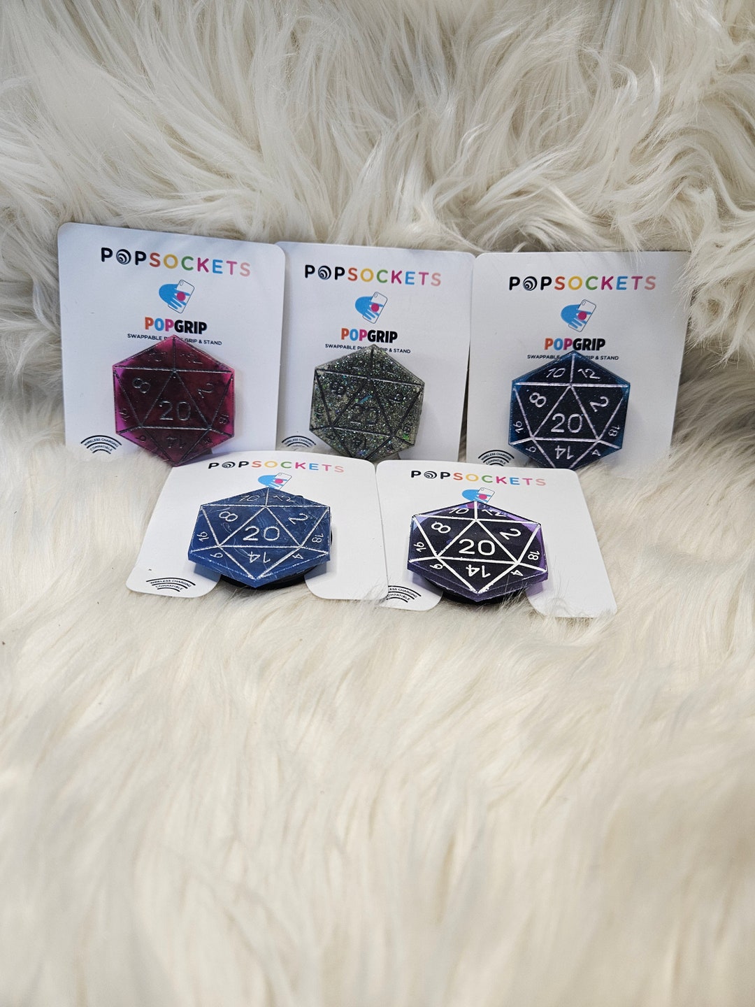 D20 Pop Socket - Etsy